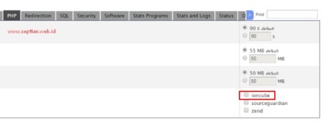 Cara Mengatasi Site error: the ionCube PHP Loader needs to be installed - Rishal Media